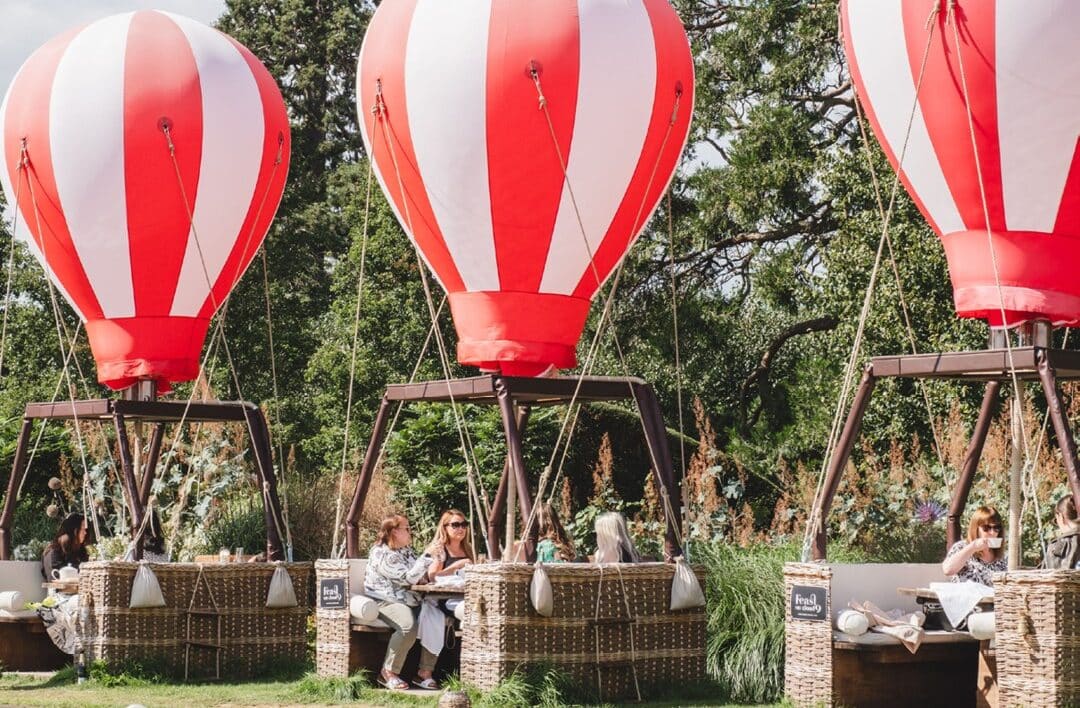 Feast on Cloud 9 - A Magical Hot Air Balloon Dining Experience. | DOWTK