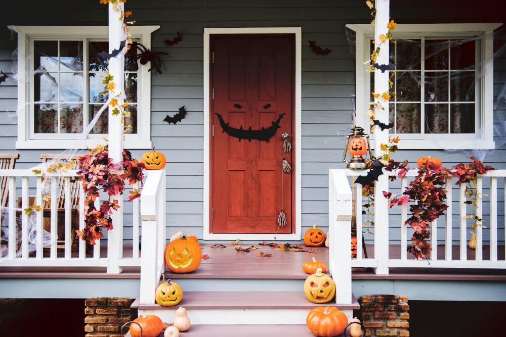 At home halloween decorations store